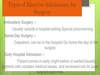 Preoperative & Intraoperative nursing care | PPT