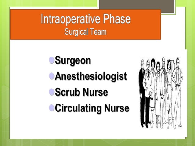 Preoperative & Intraoperative nursing care | PPT
