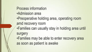 Preoperative investigation and preoperative teaching | PPTX