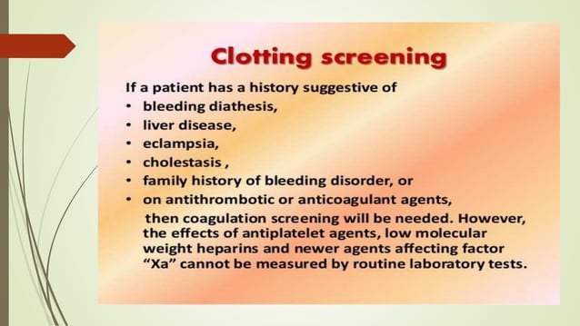 Preoperative investigation and preoperative teaching | PPTX