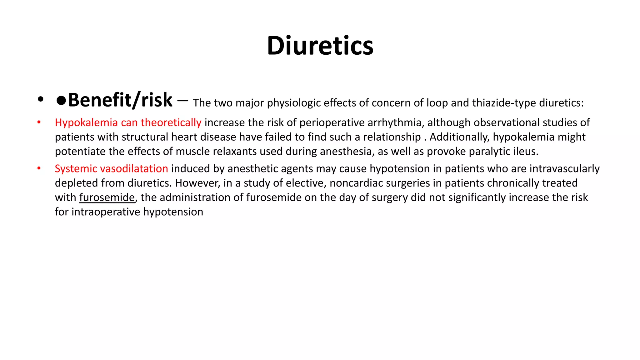 Preoperative medication management | PPTX