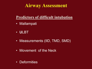 Preoperative evaluation | PPSX