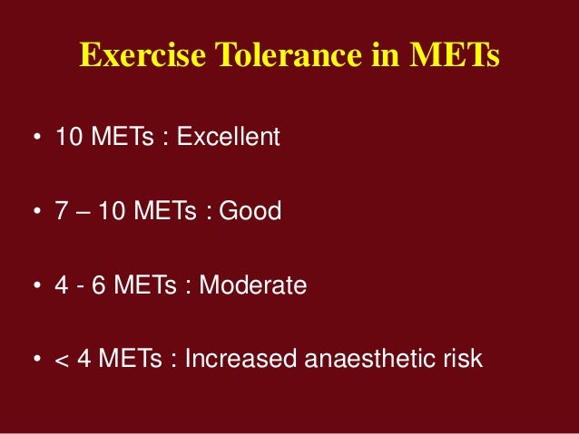 Preoperative evaluation