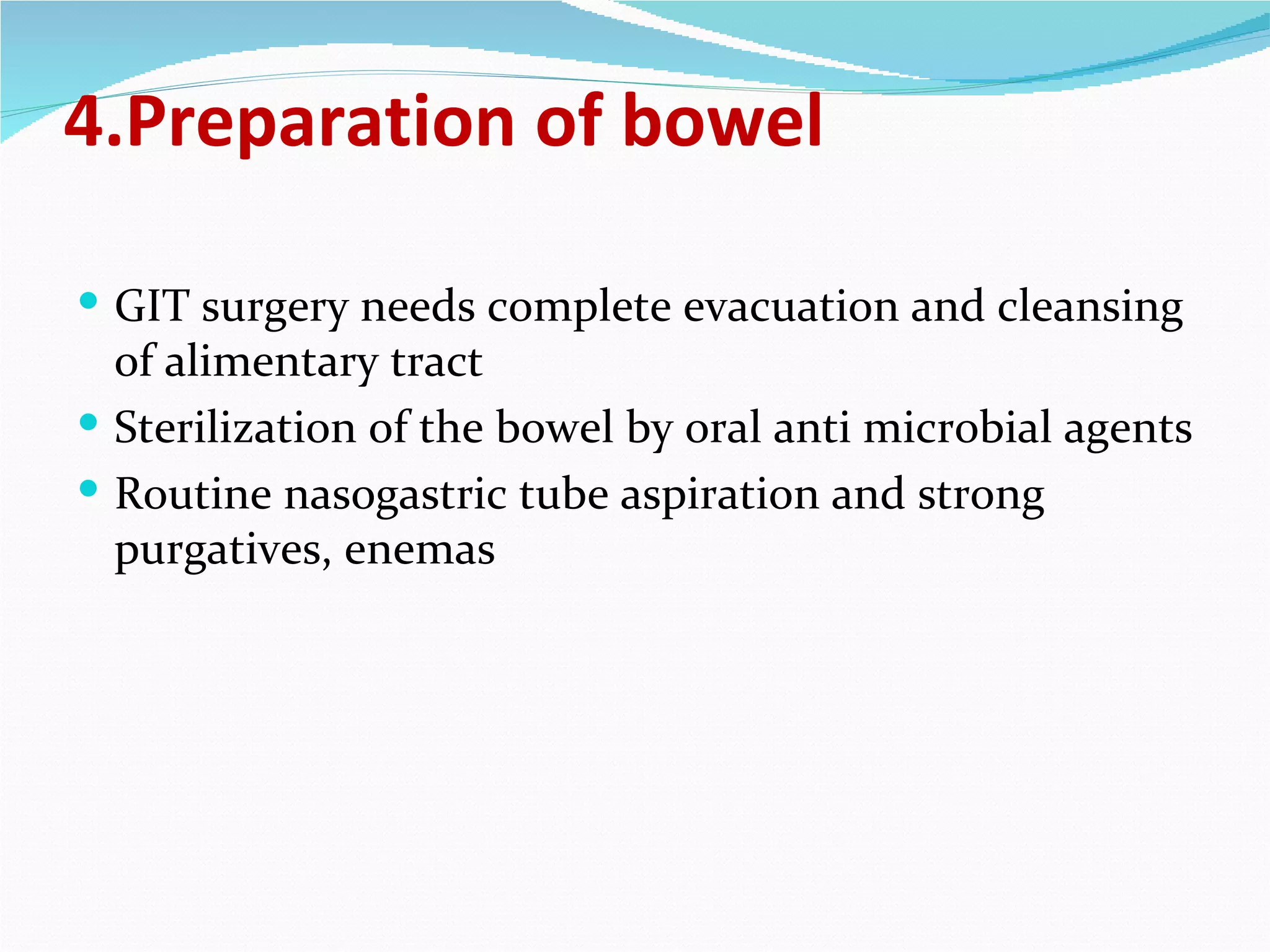 Preoperative Surgical Preparation | PPT