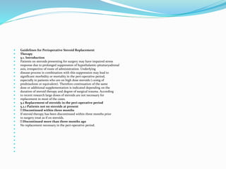 Preoperative preparation of the patient | PPTX | Endocrine and ...