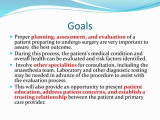 Preoperative preparation of the patient | PPTX