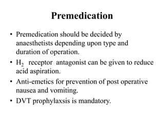 Pre operative preparations of the patients for laparoscopic surgery.pptx