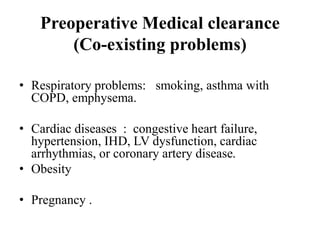Pre operative preparations of the patients for laparoscopic surgery.pptx