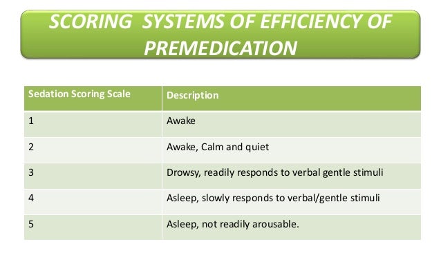 Preoperative sedation and premedication in pediatrics