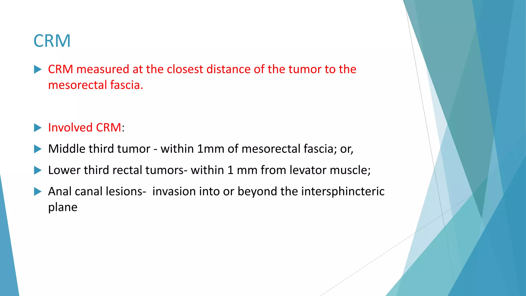 Management of Rectal Carcinoma | PPTX