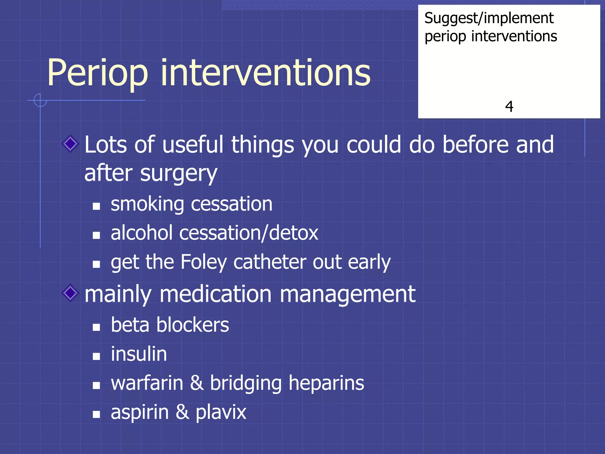 Preop Evaluation | PPT