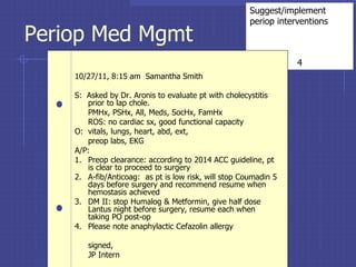 Preop Evaluation | PPT | Heart and Cardiovascular Diseases | Diseases ...