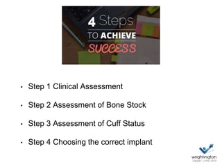 Pre op planning for shoulder arthroplasty | PPTX