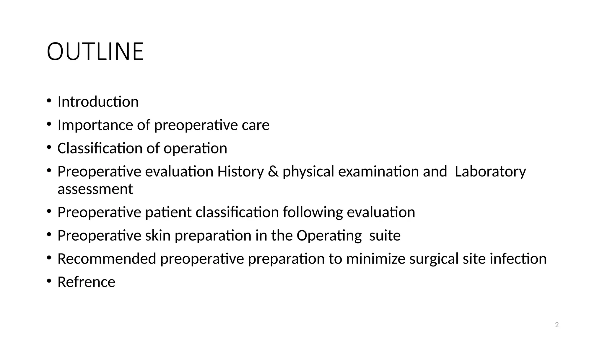 PRE OPRATIVE MANAGEMENT IN GYNAECOLOGY .pptx