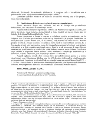 GENEZA PREOŢIEI SUMERO-AKKADIENE | PDF