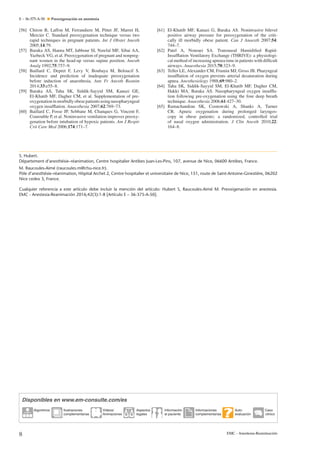 Preoxigenación en anestesia 2016 | PDF