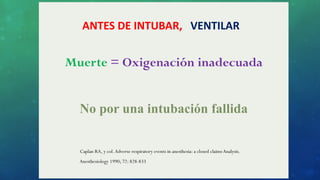 TIPOS DE PREOXIGENACIÓN DURANTE LA INDUCCION ANESTESICA | PDF