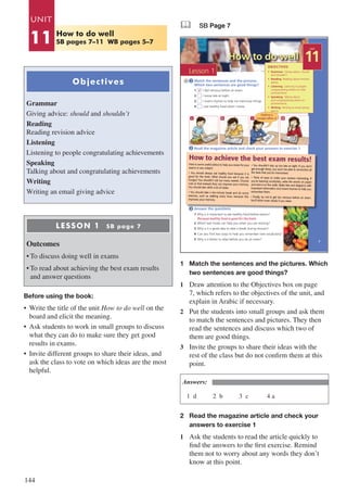 Prep 2 tg-unit-11 | PDF | Educational Assessment | Education