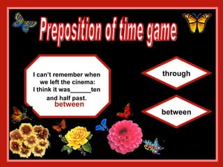 Prep. before after until | PPT