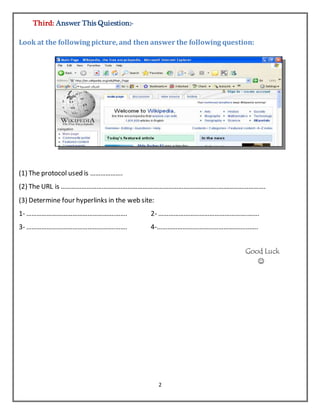 Prep2 computer midterm revision | DOCX