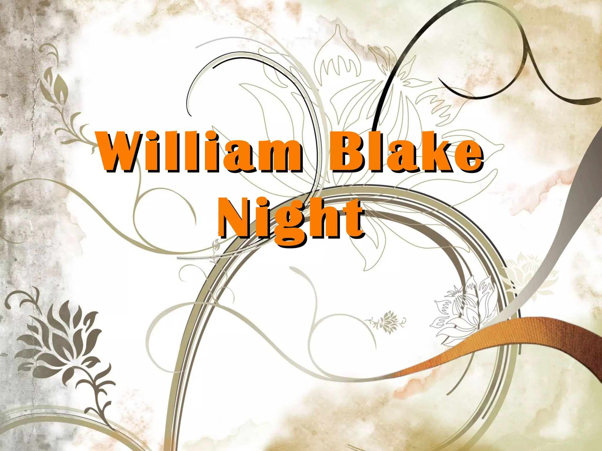 Prep 2: "Night" Poem | PPT