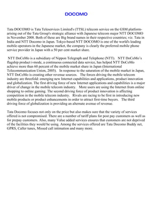 Prepaid and post paid network study | PDF