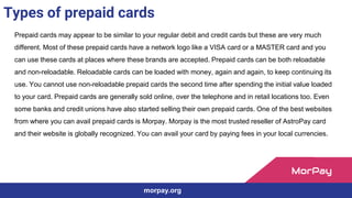 Prepaid card in india | PPTX