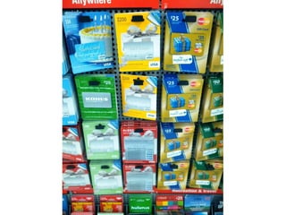 Designing a "nutrition facts" label for disclosing prepaid card fees | PPTX