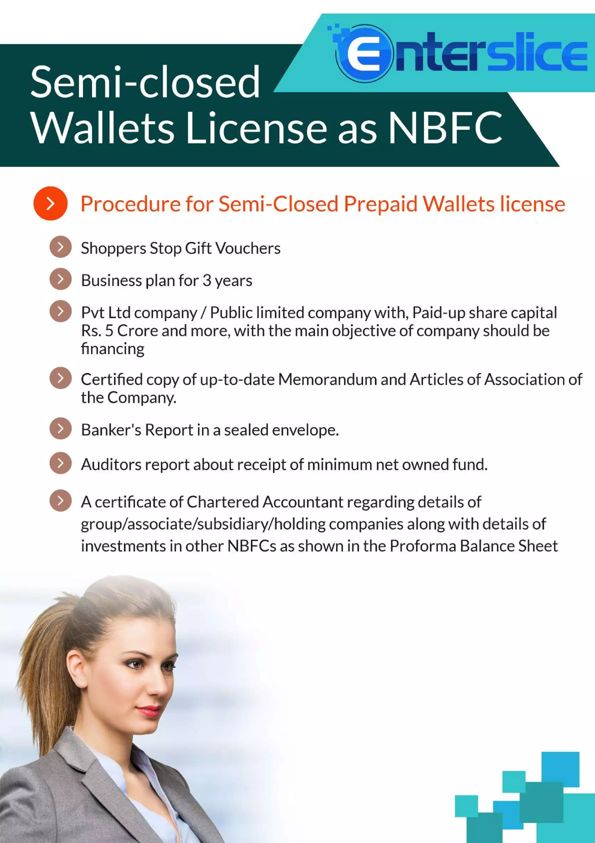 Prepaid wallets license, E-wallet, E-wallet license, NBFC Registration ...