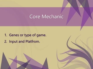 Game Presentation Preparation | PPTX