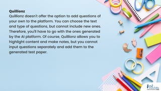 PrepAI vs Quillionz: Which is the Best AI-Based Question Generation ...