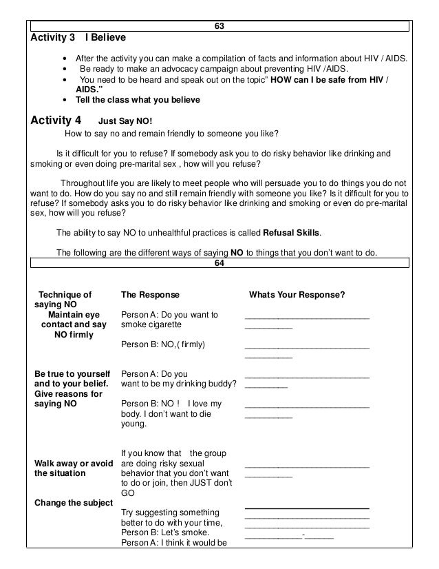 Preparable grade 8 health q 1