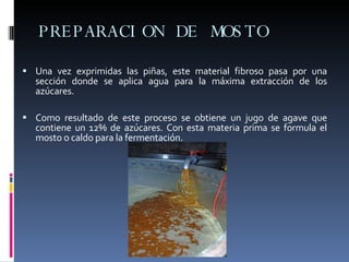 Preparacion De Mosto Y Fermentacion | PPT
