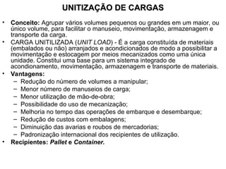 Preparação de cargas - natureza da carga transportada | PPT