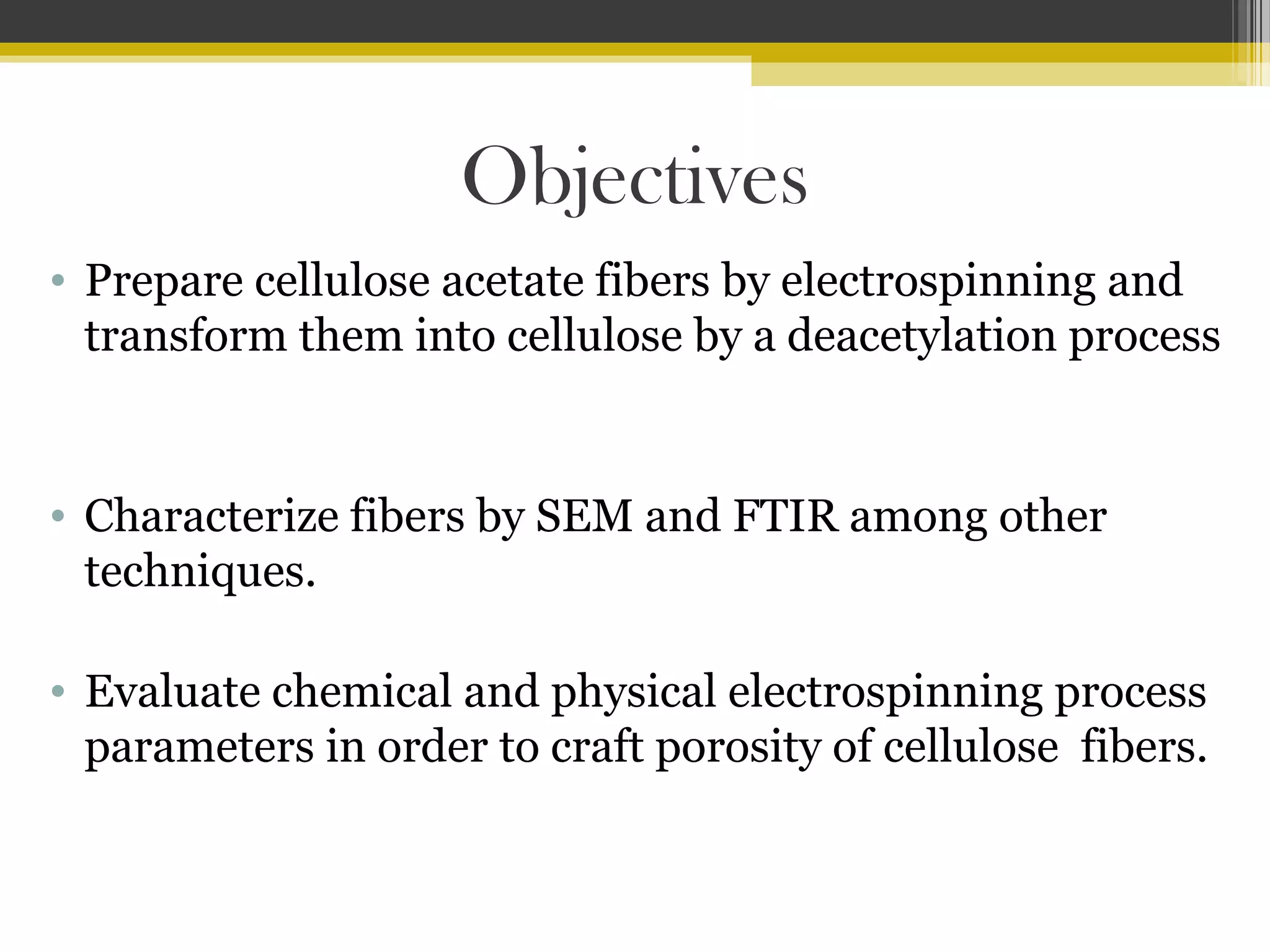 Preparation And Characterization Cellulose Draft Final Final Ppt