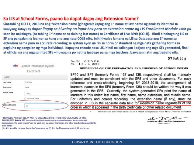 Preparation and Checking of School Forms | PPT