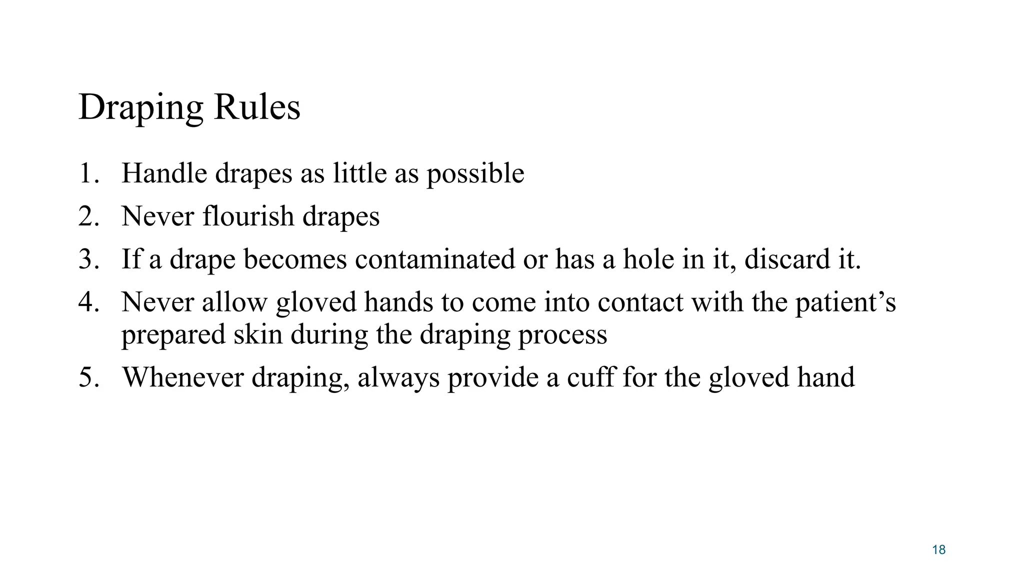 Preparation and draping of the surgical site(ORT).pptx