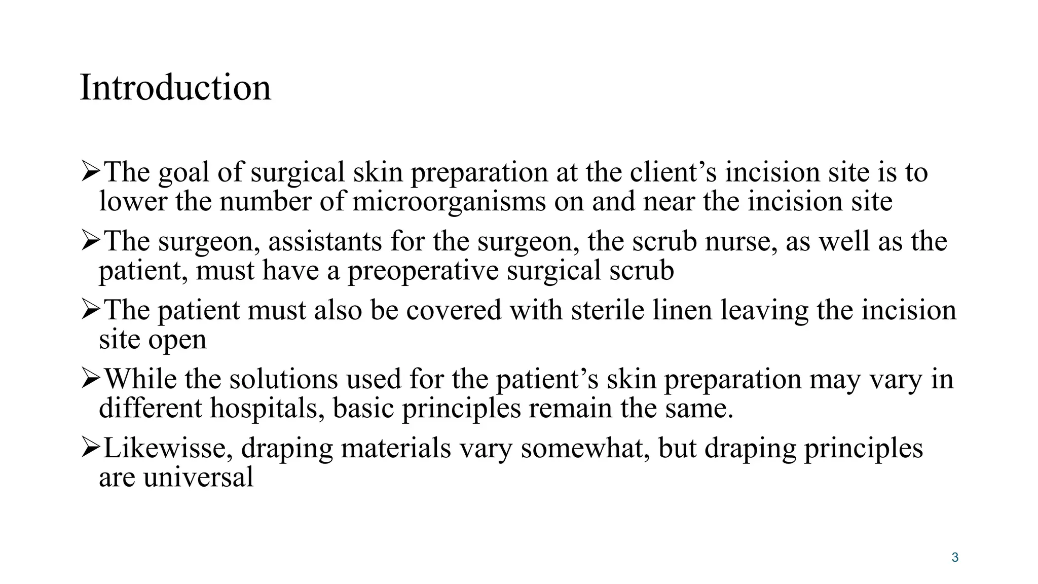 Preparation and draping of the surgical site(ORT).pptx