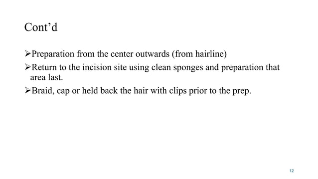 Preparation and draping of the surgical site(ORT).pptx