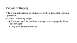Preparation and draping of the surgical site(ORT).pptx