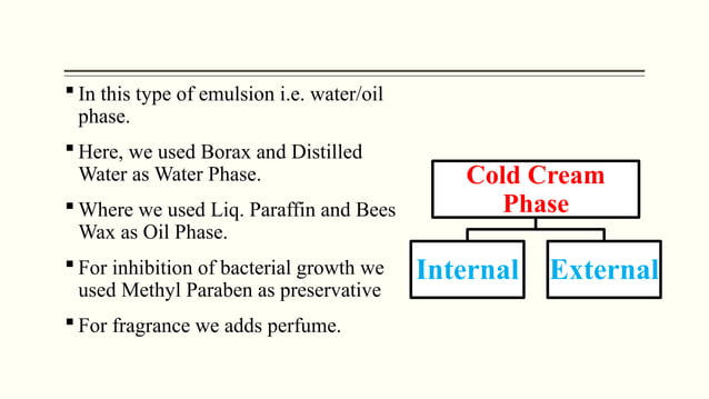 Preparation and Evaluation of Cold Cream.pptx