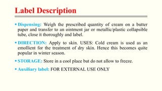 Preparation and Evaluation of Cold Cream: Experiment Findings.pdf ...