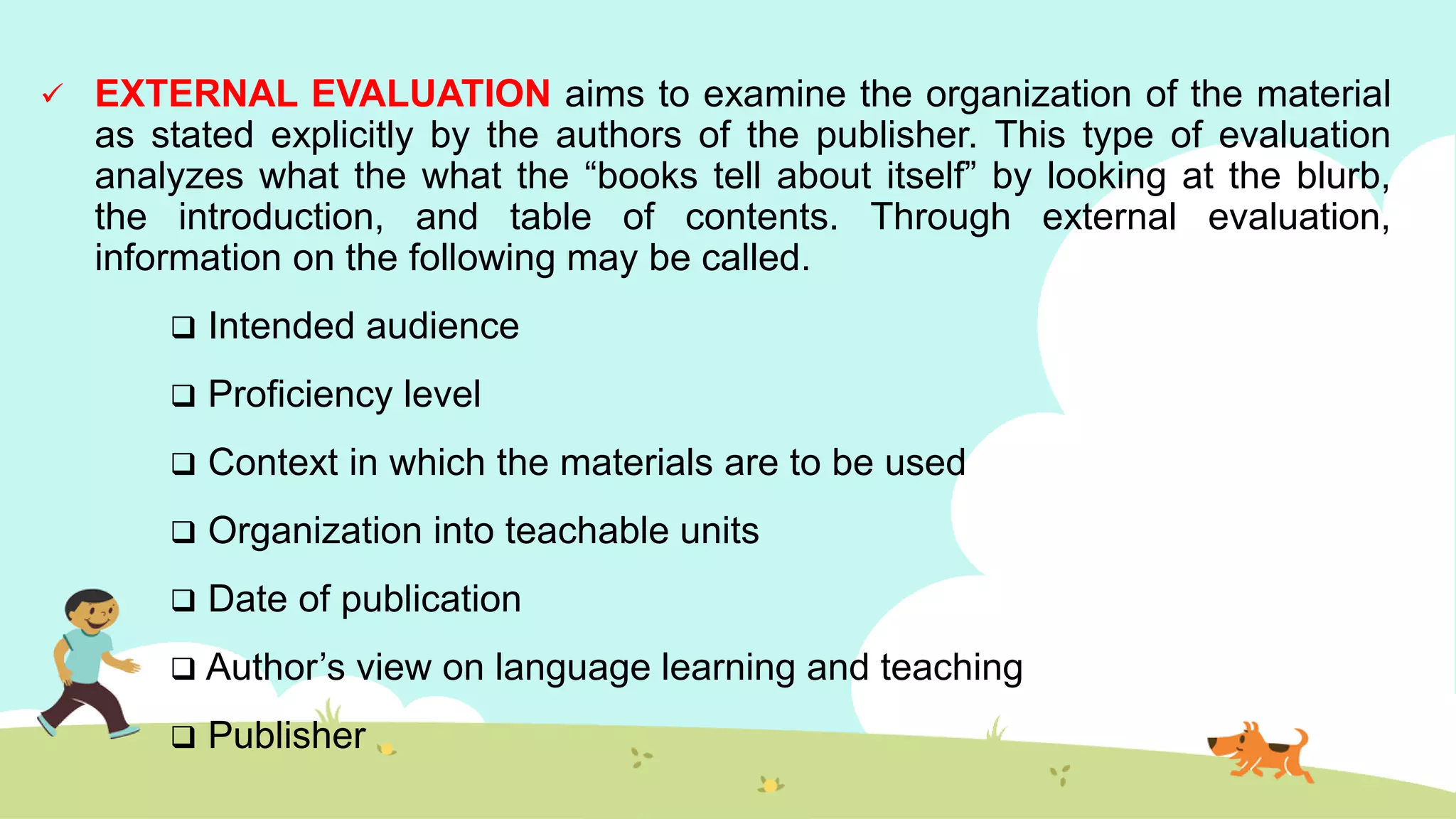 Preparation and Evaluation of Instructional Materials | PDF