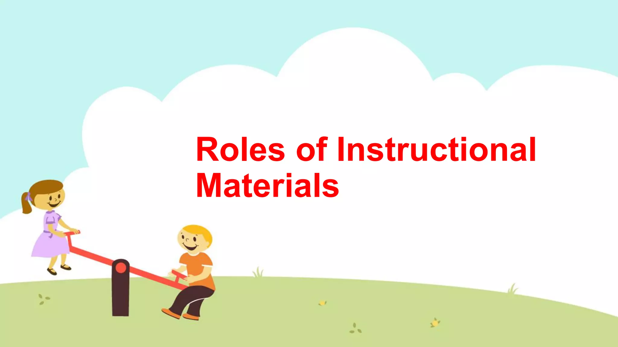 Preparation and Evaluation of Instructional Materials | PDF