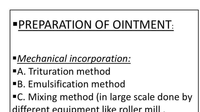 Preparation and Evaluation Ointment.pptx