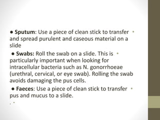 Preparation and fixation of bacteria smears.pptx
