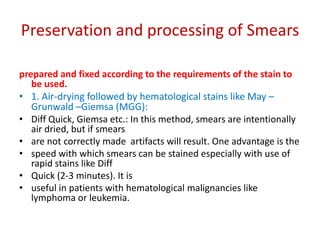 Preparation and fixation of cytological specimen.pptx