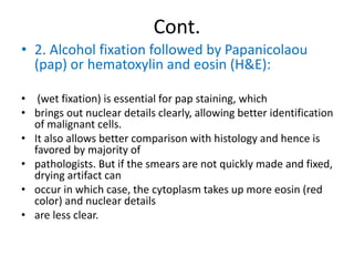 Preparation and fixation of cytological specimen.pptx