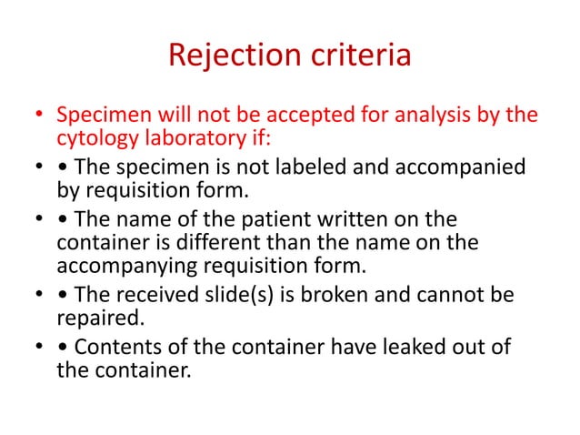 Preparation and fixation of cytological specimen.pptx | Medical Tests ...