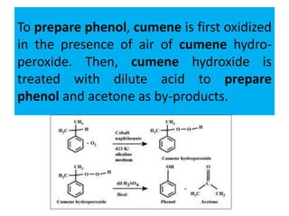 Preparation and reaction of phenol | PPTX